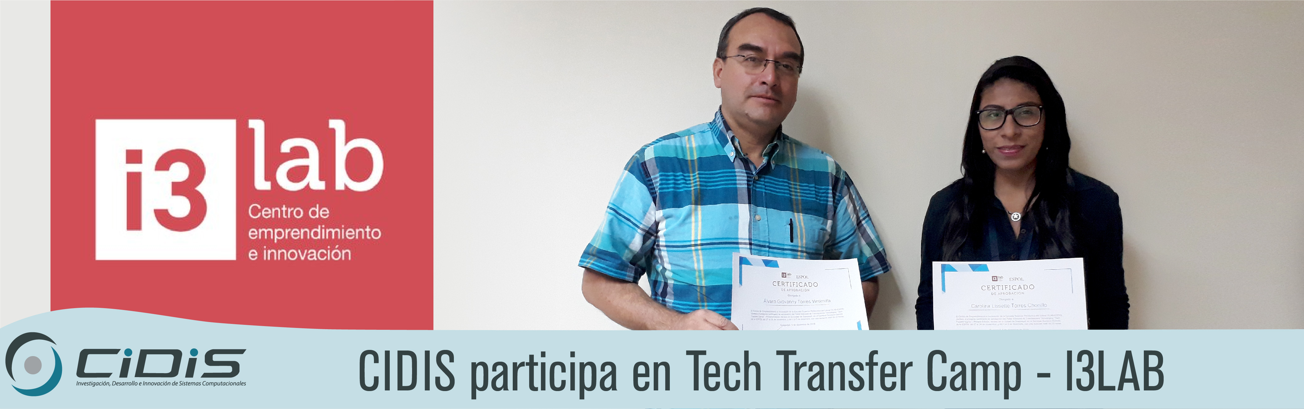 CIDIS participa en Tech Transfer Camp - I3LAB | CIDIS
